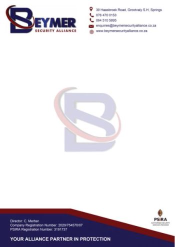 Letterhead Template - Company Profiles South Africa